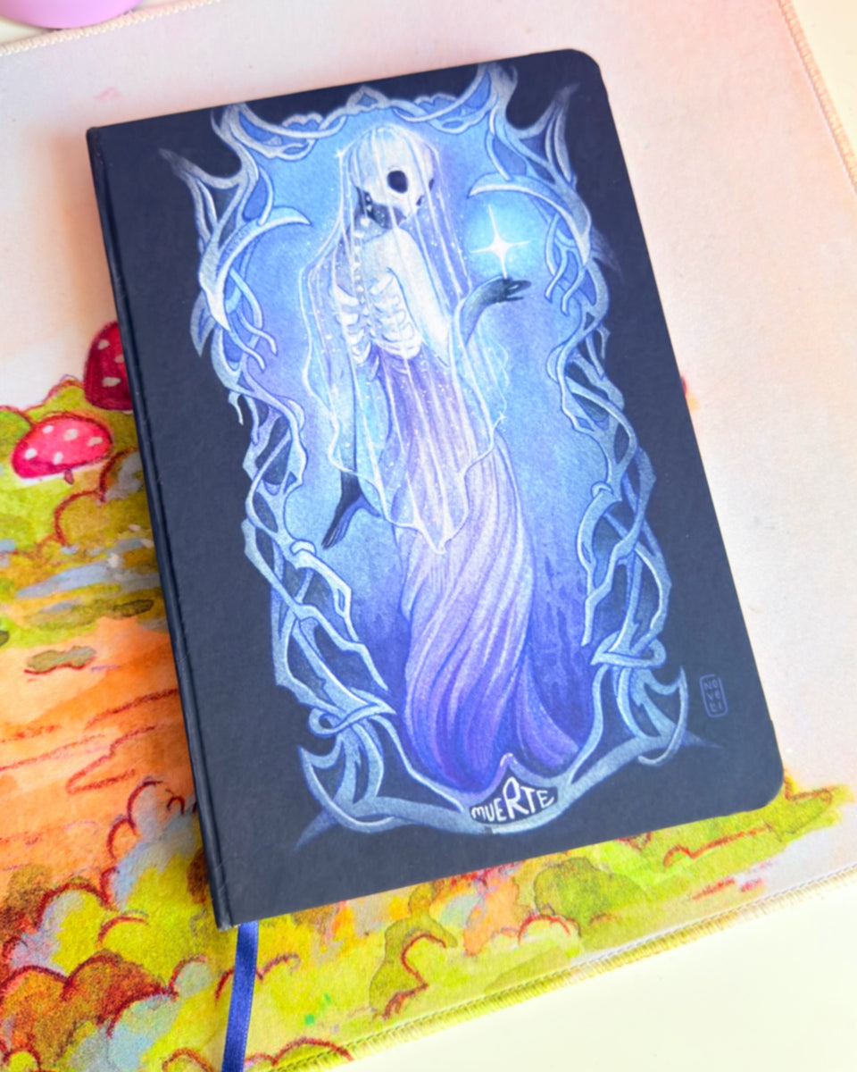 Media Carta ACUARELA "Muerte Tarot " – Catalina Novelli